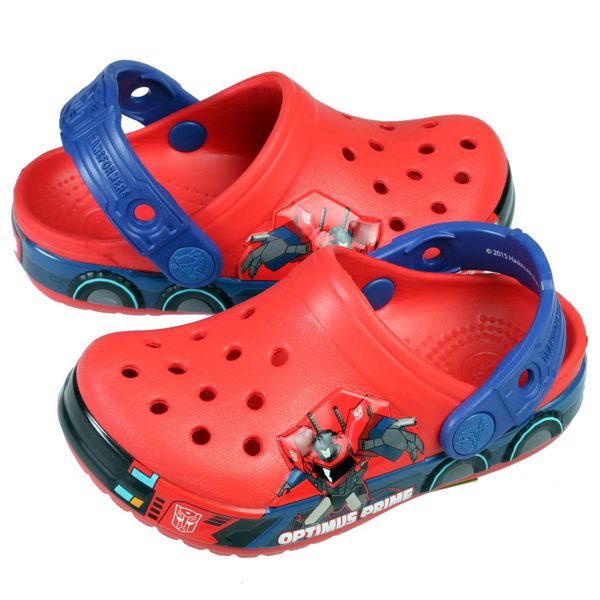 Crocs - CB Transformers Optimus Prime Flame/Cerulean Blue Bé Trai / Bé ...