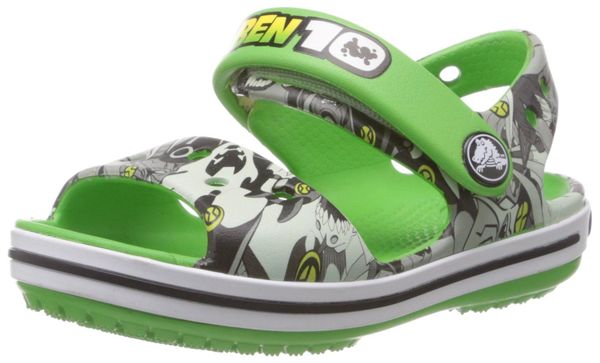 Crocs - CROCBAND Giày Sandal K BEN 10 LIME Bé Trai – Khăn Nén KOJi Co.,Ltd