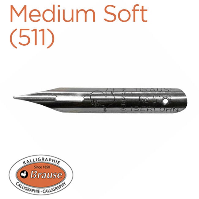 Ngòi Brause Medium Soft (511) – Taipoz