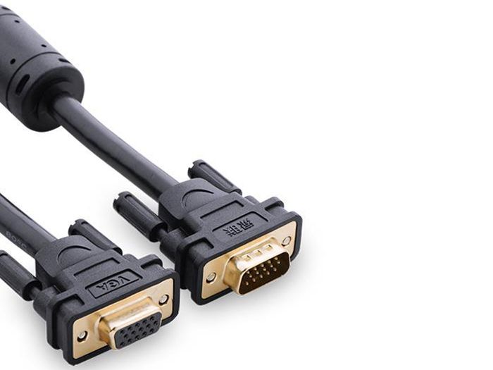 Cáp Vga Nối Dài 1 đầu đực 1 đầu Cái 2m 3m Ugreen 11614 11615