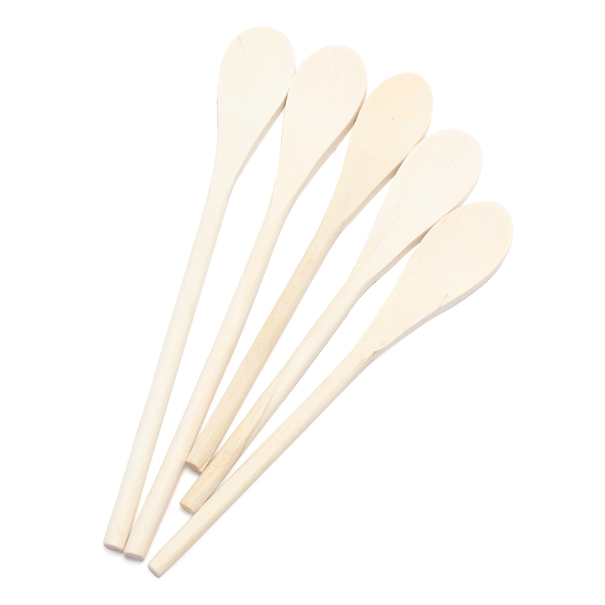 Muỗng gỗ bộ 5 cái – Khăn Nén KOJi Co.,Ltd