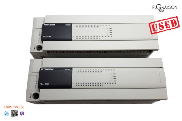 PLC MITSUBISHI FX3U-80MT-ES | bộ lập trình Mitsubishi | fx3u-80MT ...
