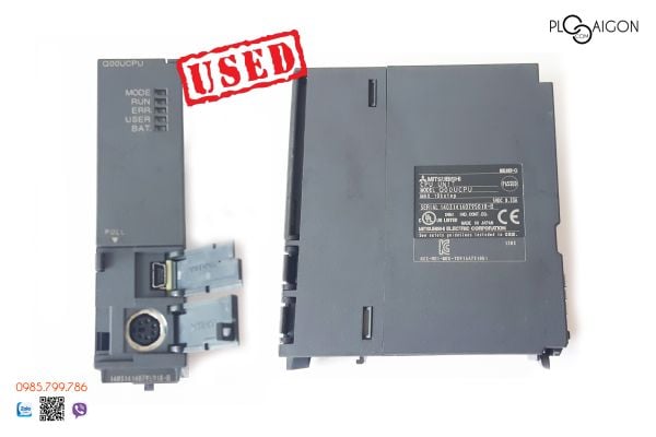 Bộ PLC MITSUBISHI Q00UCPU | Bộ Mitsubishi Q00UCPU | PLC Dòng Q cũ ...