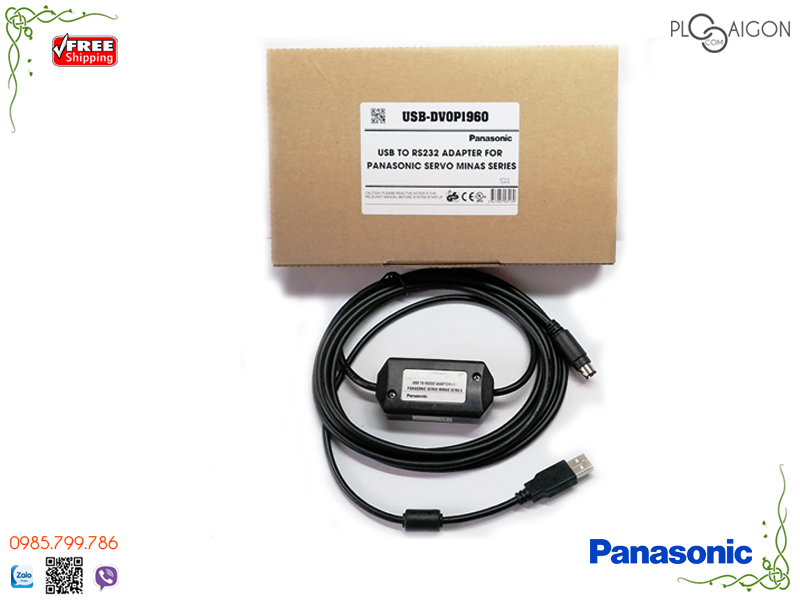 Cáp Servo Panasonic | Cáp lập trình USB-DV0P1960 | Cáp Minas A4 – TRUNG TÂM THIẾT BỊ TỰ ĐỘNG HÓA ...