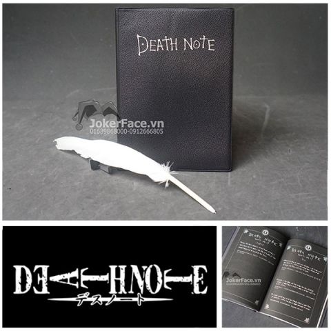 Sổ Death Note A5 - Death Note | Phụ kiện Death Note – Joker Face Shop